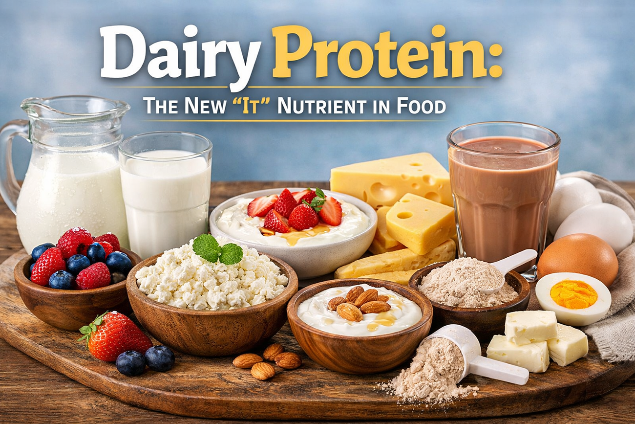 Why Dairy Protein is the New “It” Nutrient in Food - Piedmont Milk Sales